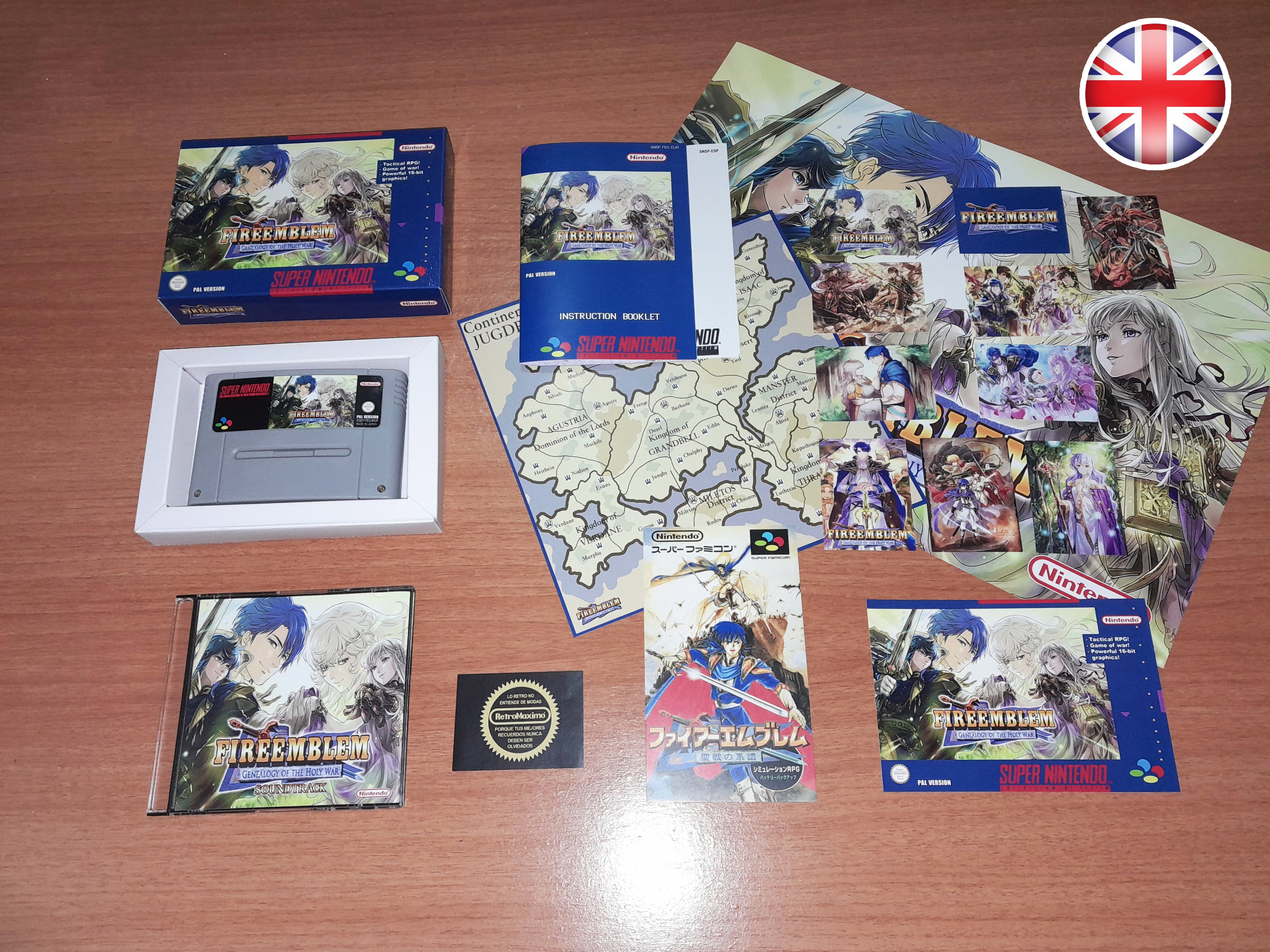 Fire Emblem: Genealogy of the Holy War PAL ENGLISH (Region Free) - Sup ...