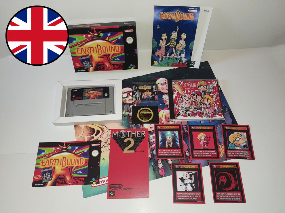 Earthbound PAL Super Nintendo - Snes - Mother 2 Super Famicom – RetroMaximo