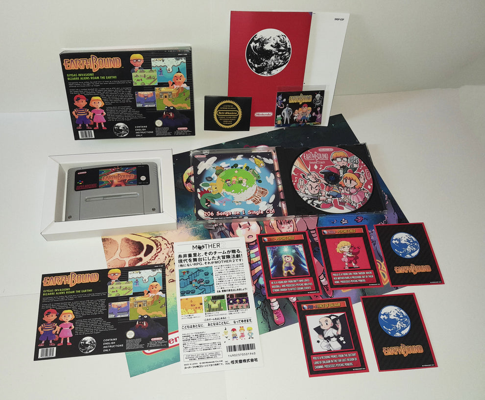 Earthbound PAL Super Nintendo - Snes - Mother 2 Super Famicom – RetroMaximo